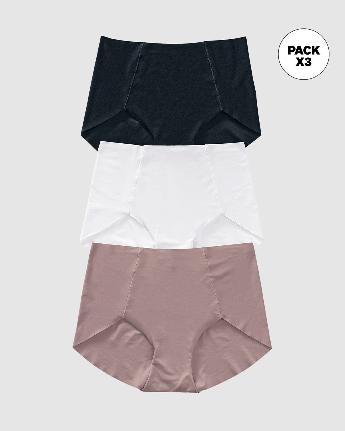 Pack x 3 calzones clásicos de apariencia invisible | Leonisa Chile