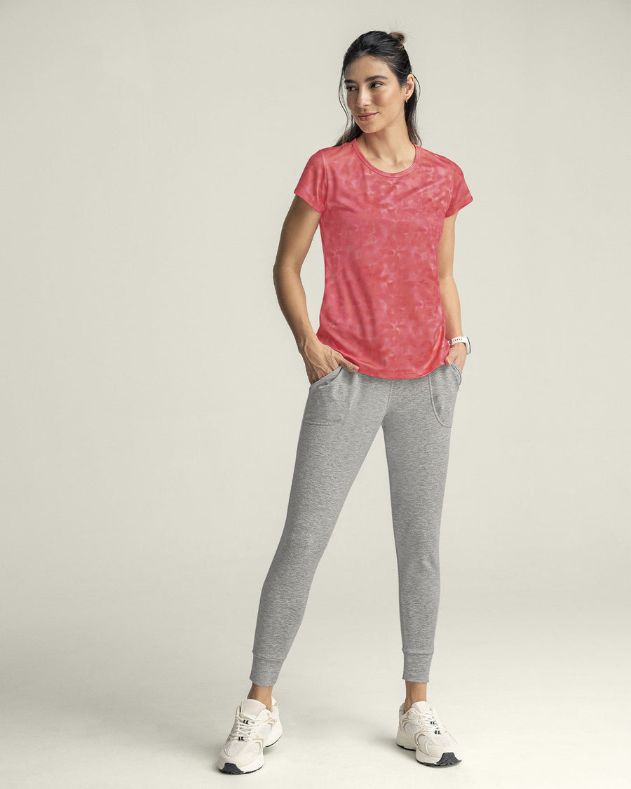 Camiseta deportiva de secado rápido y silueta semiajustada | Leonisa Chile