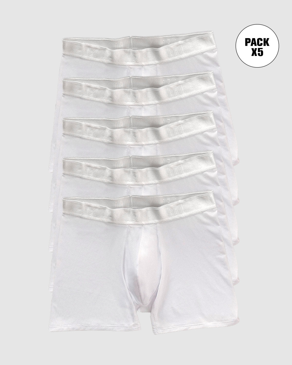 Pack x5 bóxers medio diseño ergonómico ultrafresco y cómodo en ...